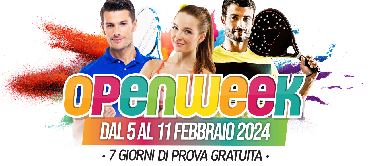 OPEN WEEK 2024 - Nuovo Tuscolo